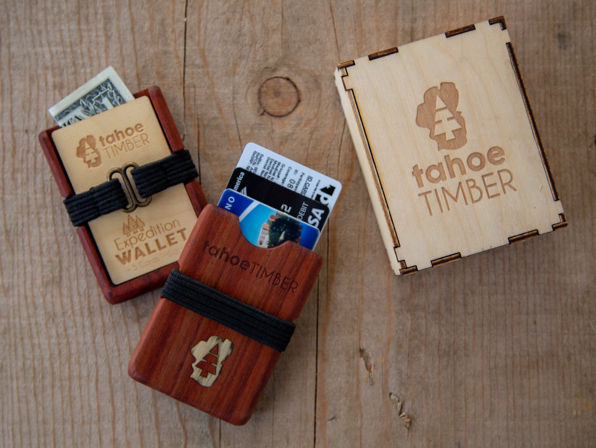 Wooden Wallets – Tahoe Timber