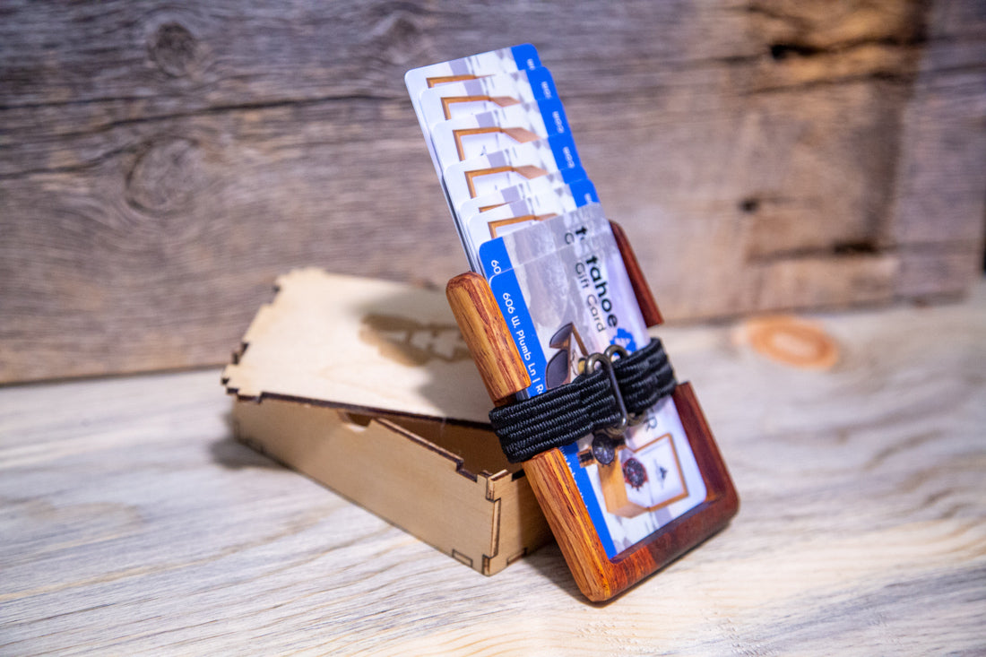 Expedition Minimalist Wallet – Tahoe Timber